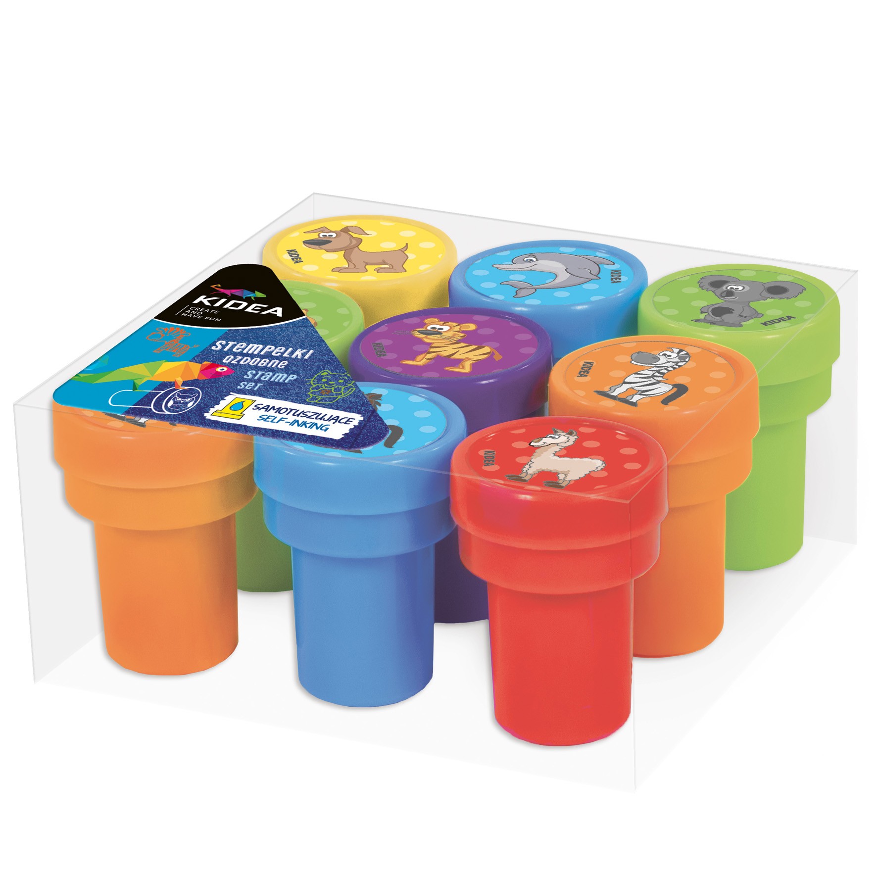 Razítka Kidea - veselá zvířátka II - 9 ks - SOB9KA | Vaše online ...