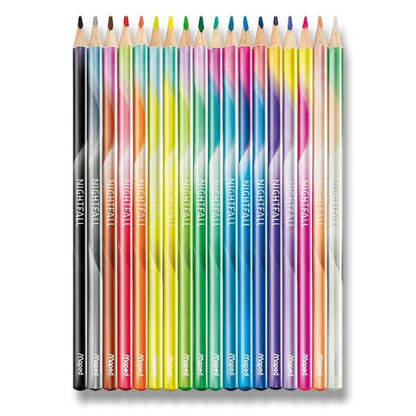 Pastelky MAPED Color'Peps Nightfall - 18 barev - 0086/9831701 | Vaše ...