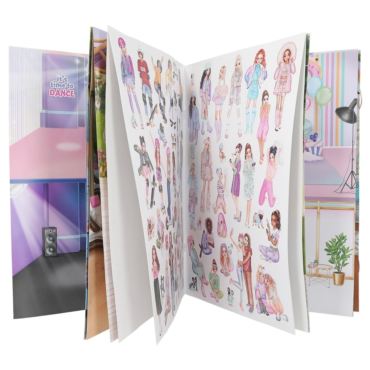 Samolepková knížka TOP Model Stickerworld | Vaše online papírnictví