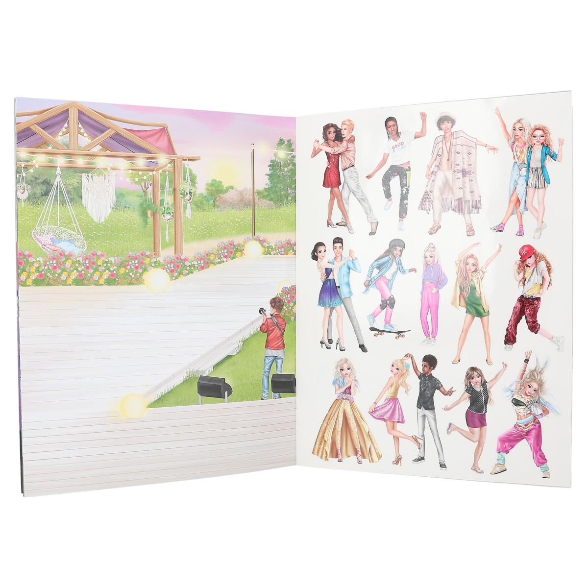 Samolepková knížka TOP Model Stickerworld | Vaše online papírnictví