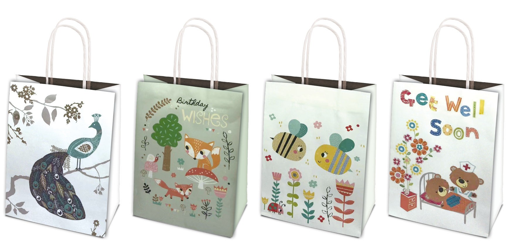 Taška papírová M - Nature - 2031558 | Vaše online papírnictví